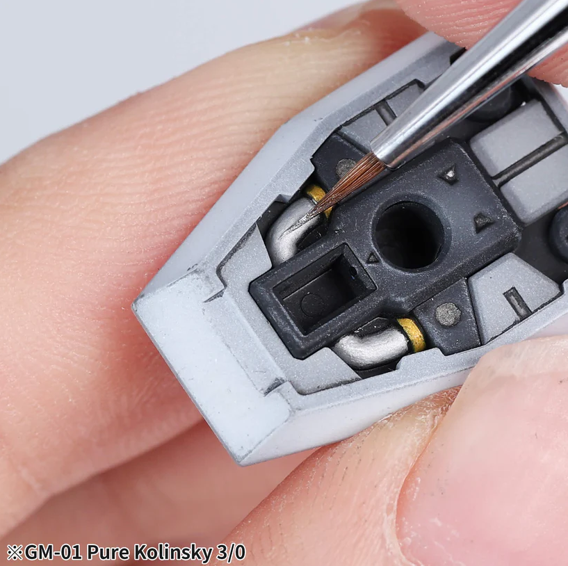 Grandarts x Madworks ProModel Pure Kolinsky Model Brush (Deluxe Pointe